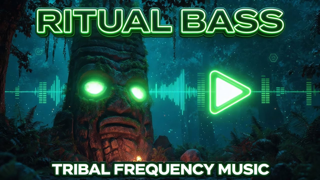 Neon Jungle Totem Ritual Bass | Moonlit Forest Chill Rave | No Vocals ...