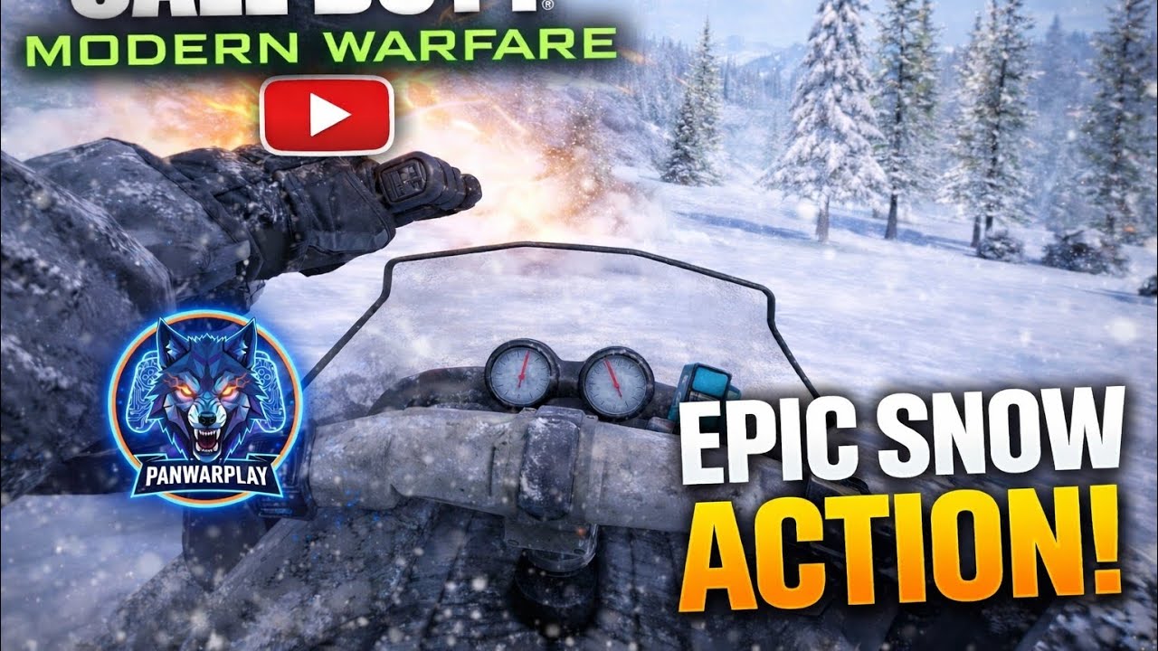 Epic Snow Mission ️ | Call of Duty Modern Warfare Gameplay | PanwarPlay ...