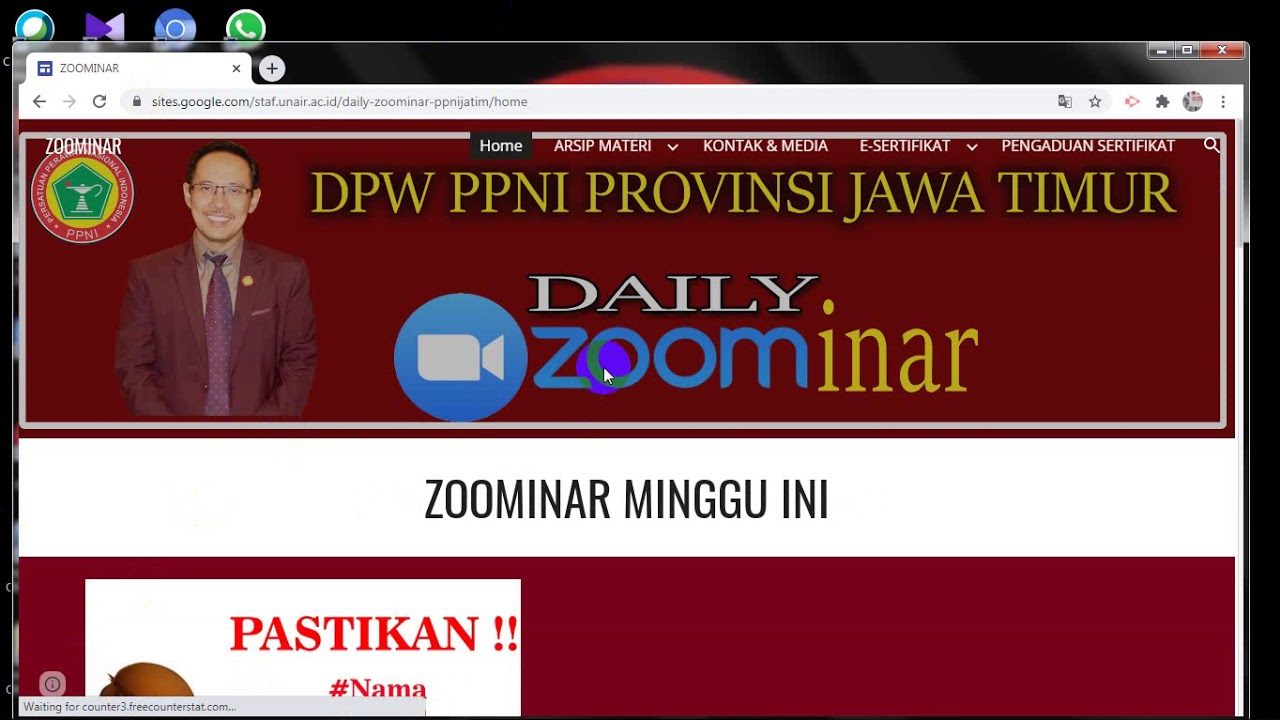 TUTORIAL DOWNLOAD E_SERTIFIKAT DPW PPNI JAWA TIMUR - YouTube