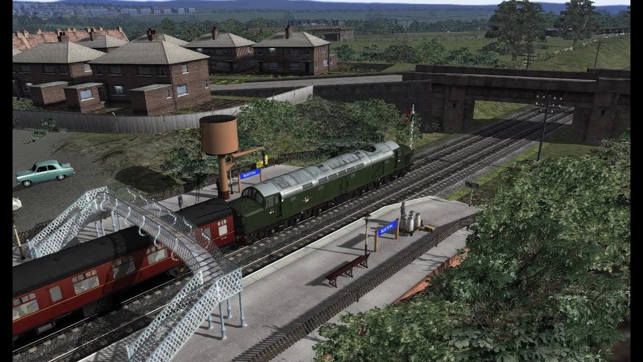 Train Simulator LD&ECR Class 40 Buxton - Chesterfield MP - YouTube
