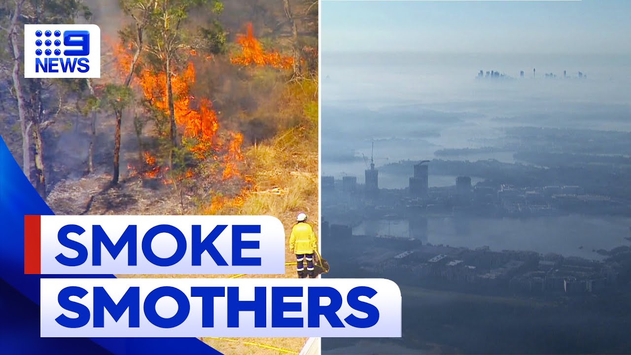Hazard reduction burns covered Sydney in smoke for fourth day | 9 News ...