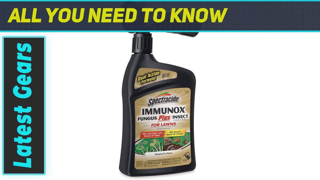 Spectracide Immunox: Effective Lawn Fungus Control? - YouTube