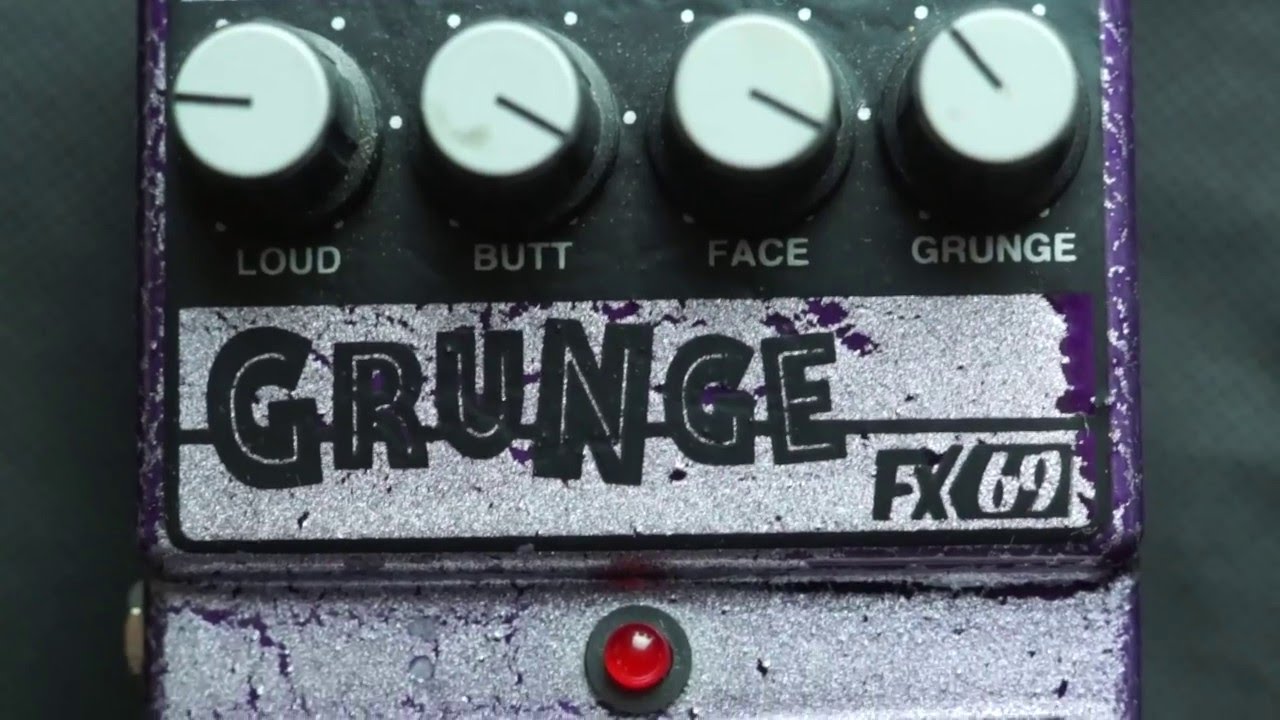 Original DOD FX69 Grunge VS Digitech Grunge - YouTube