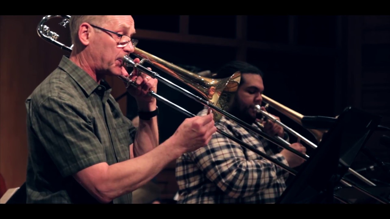 Blue Monk Trombone duo - YouTube