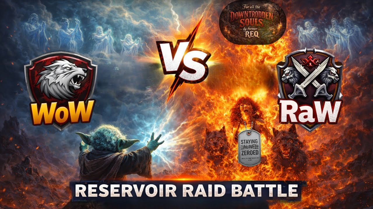 WoW vs RaW Reservoir Raid BATTLE 🔥 Staying Alive ZEROED?! - YouTube