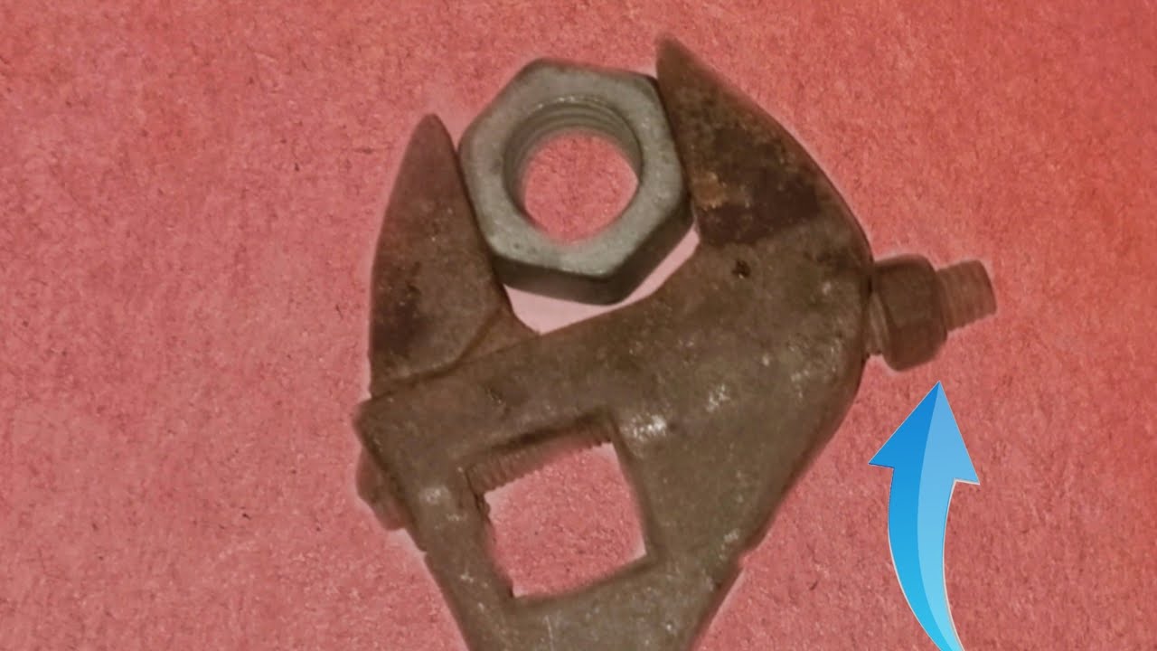 no date over 12inch wrench wrench modified🤔Adjustable wrench Broken ...