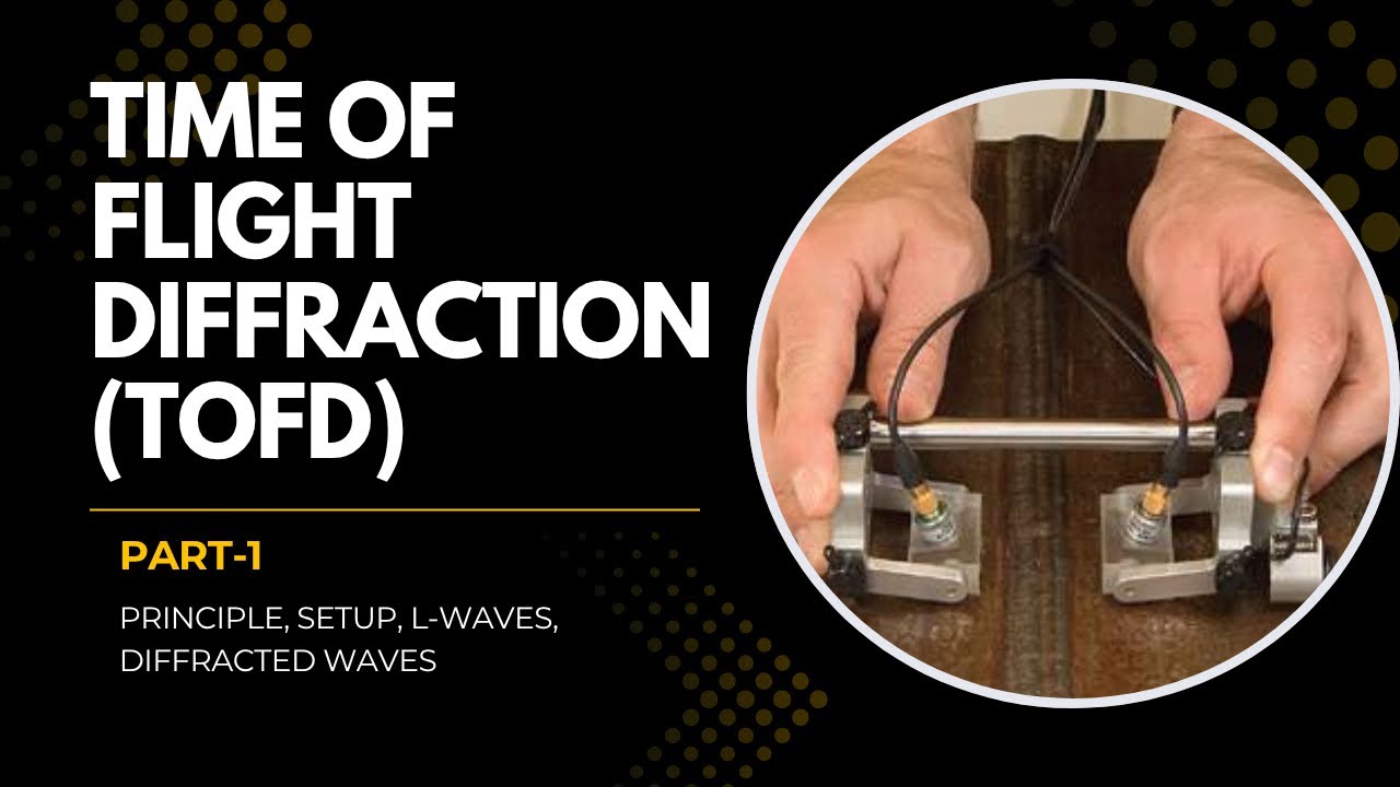 Time Of Flight Diffraction Tofd Basics Part 1 Ll Principle Setup L Waves Diffracted Waves