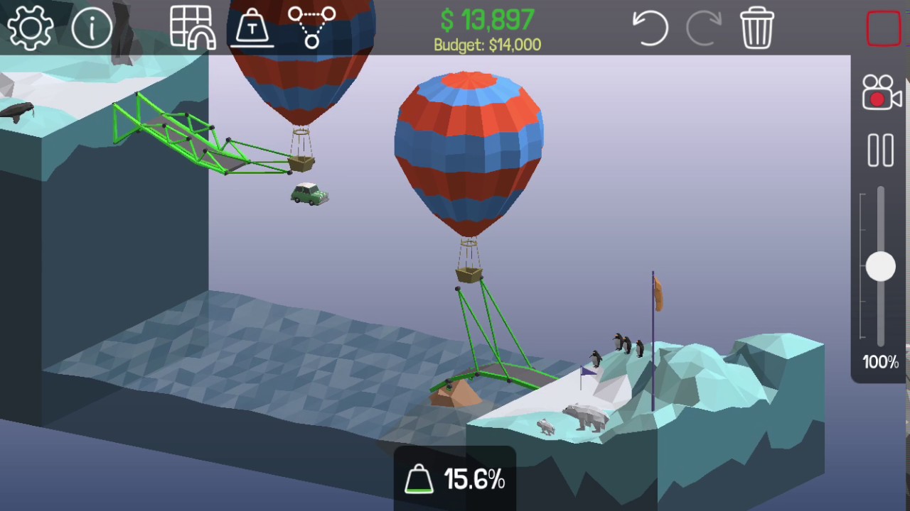 Poly Bridge level 3-8 Solution - YouTube