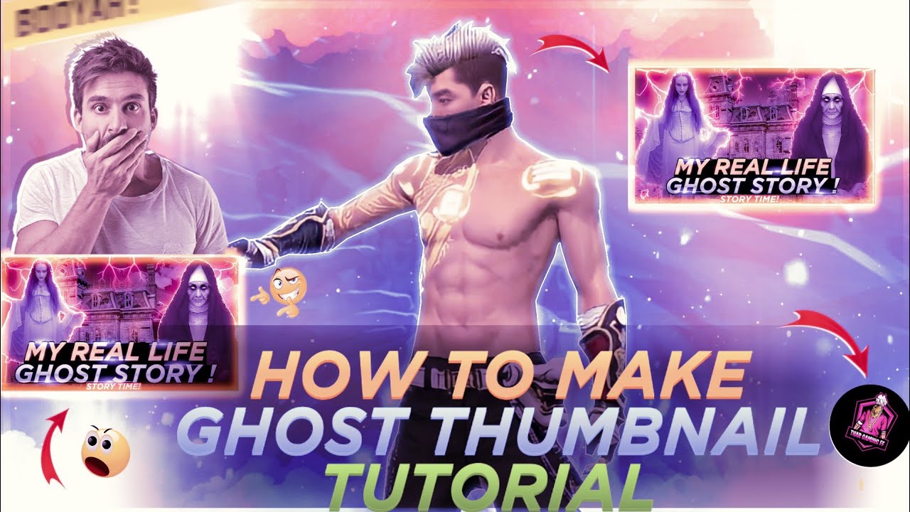HOW TO MAKE GHOST THUMBNAIL IN TUTORIAL - YouTube