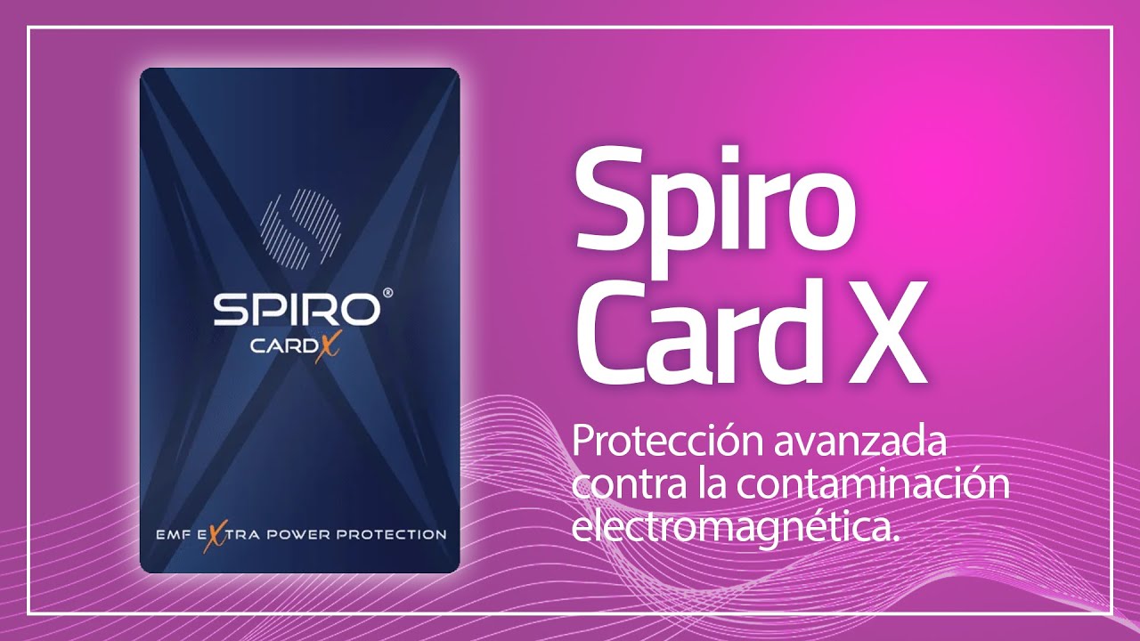 Spiro Card X: Protección avanzada contra la contaminación ...
