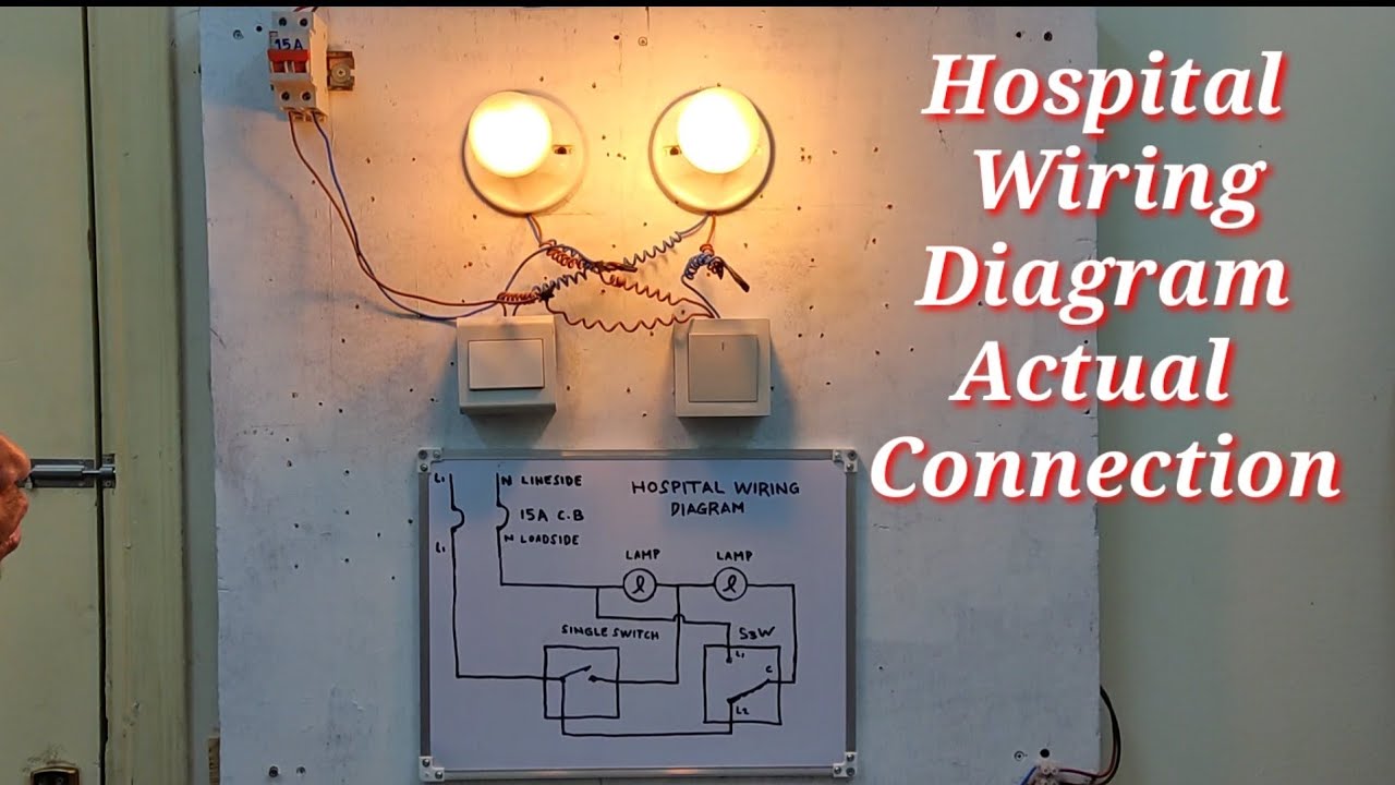 Hospital Wiring Actual Connection - YouTube