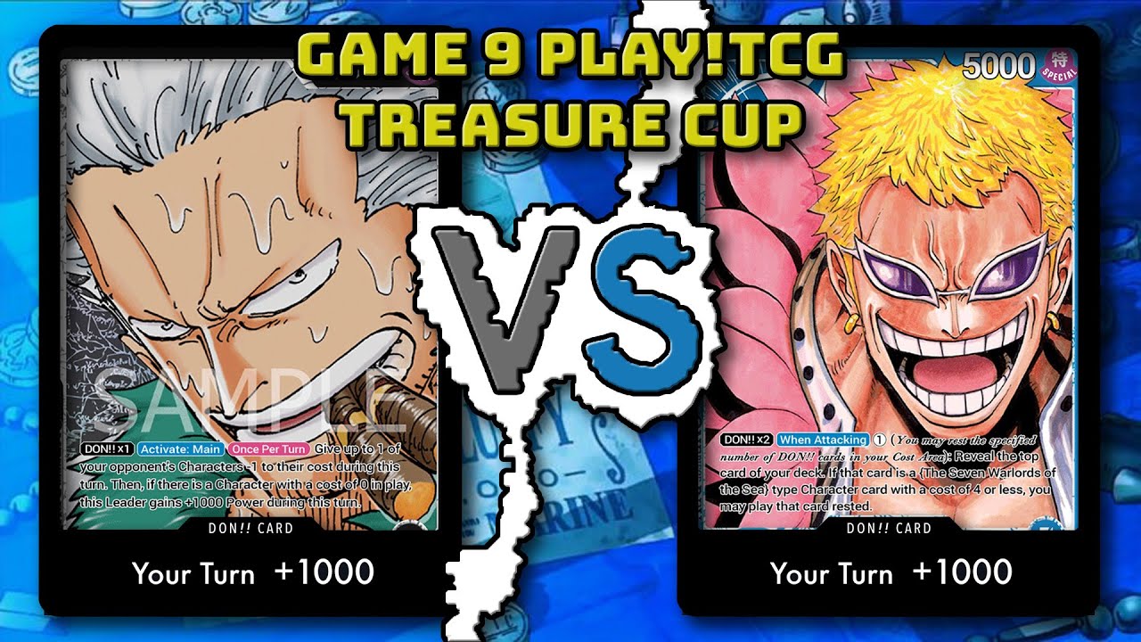 Smoker VS Doffy || Play!TCG Treasure Cup Round 9 || One Piece TCG - YouTube