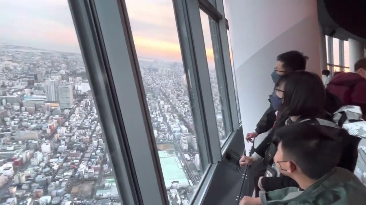 20220122東京晴空塔～天望甲板&回廊 - YouTube