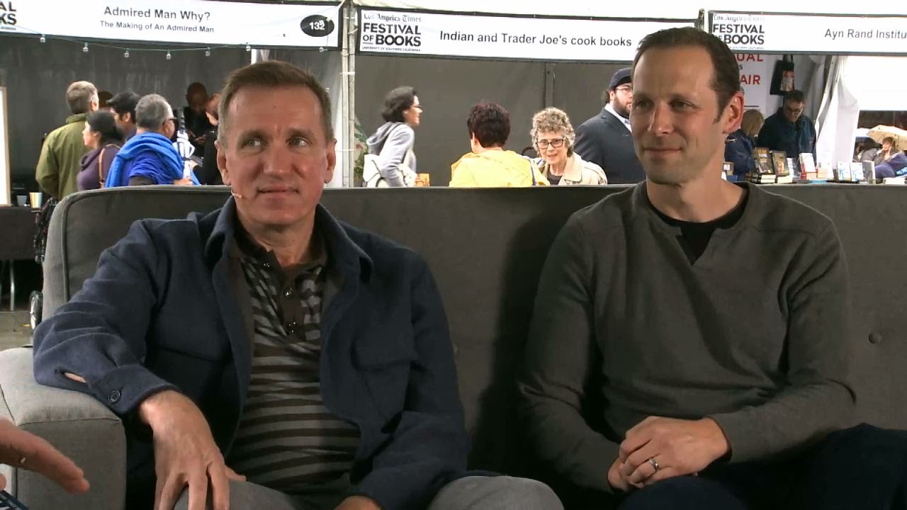 James Rollins on "War Hawk" & Gregg Hurwitz on "Orphan X" at the 2016 L ...