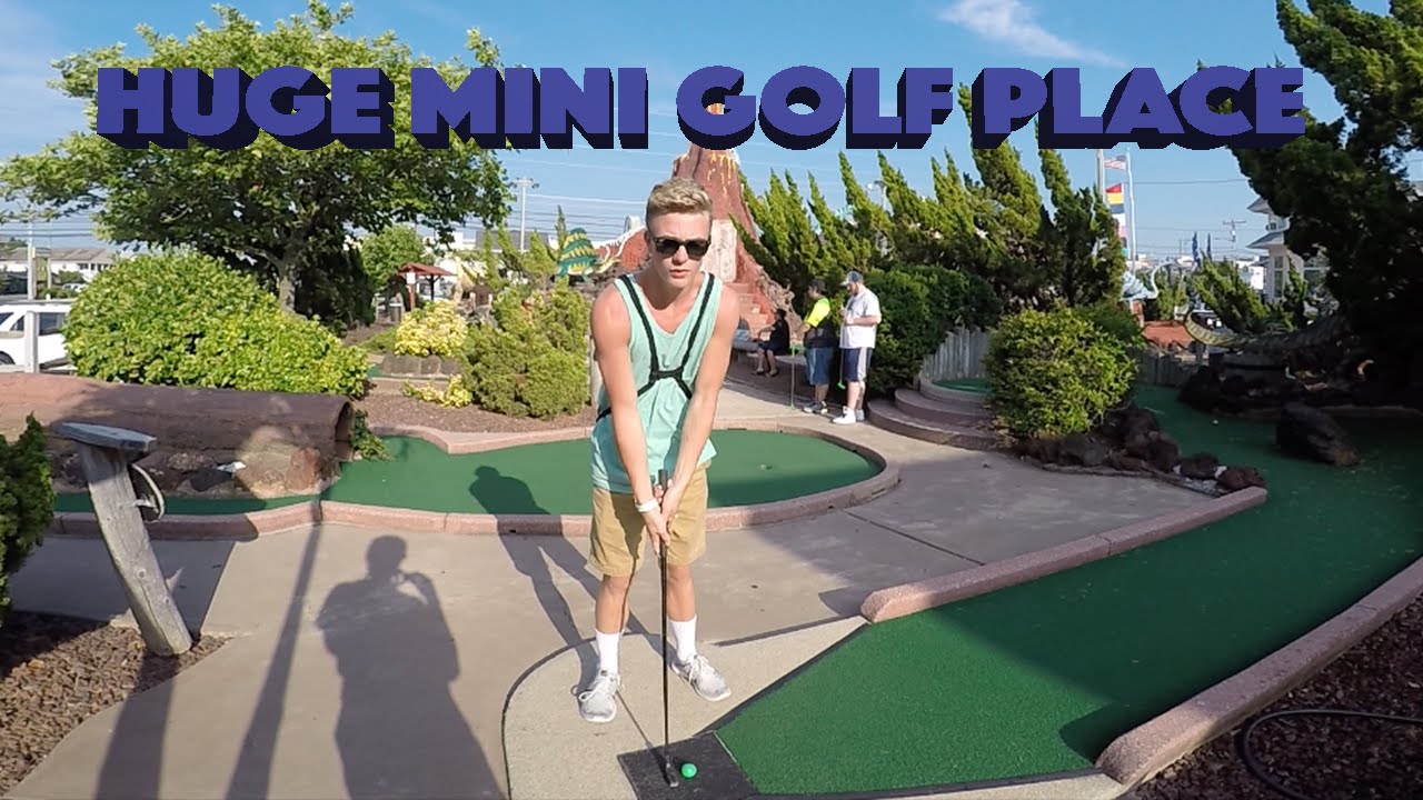INSANE MINI GOLF PLACE IN OCEAN CITY - YouTube
