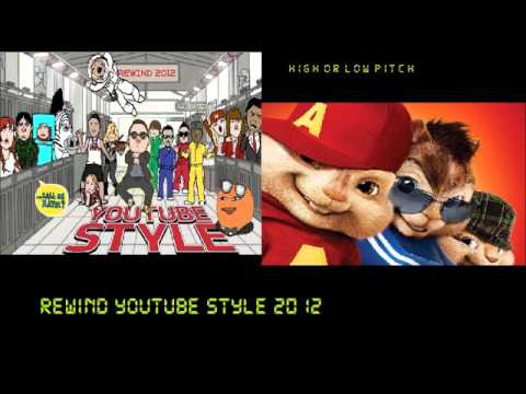 Rewind YouTube Style 2012. CHIPMUNKS version - YouTube