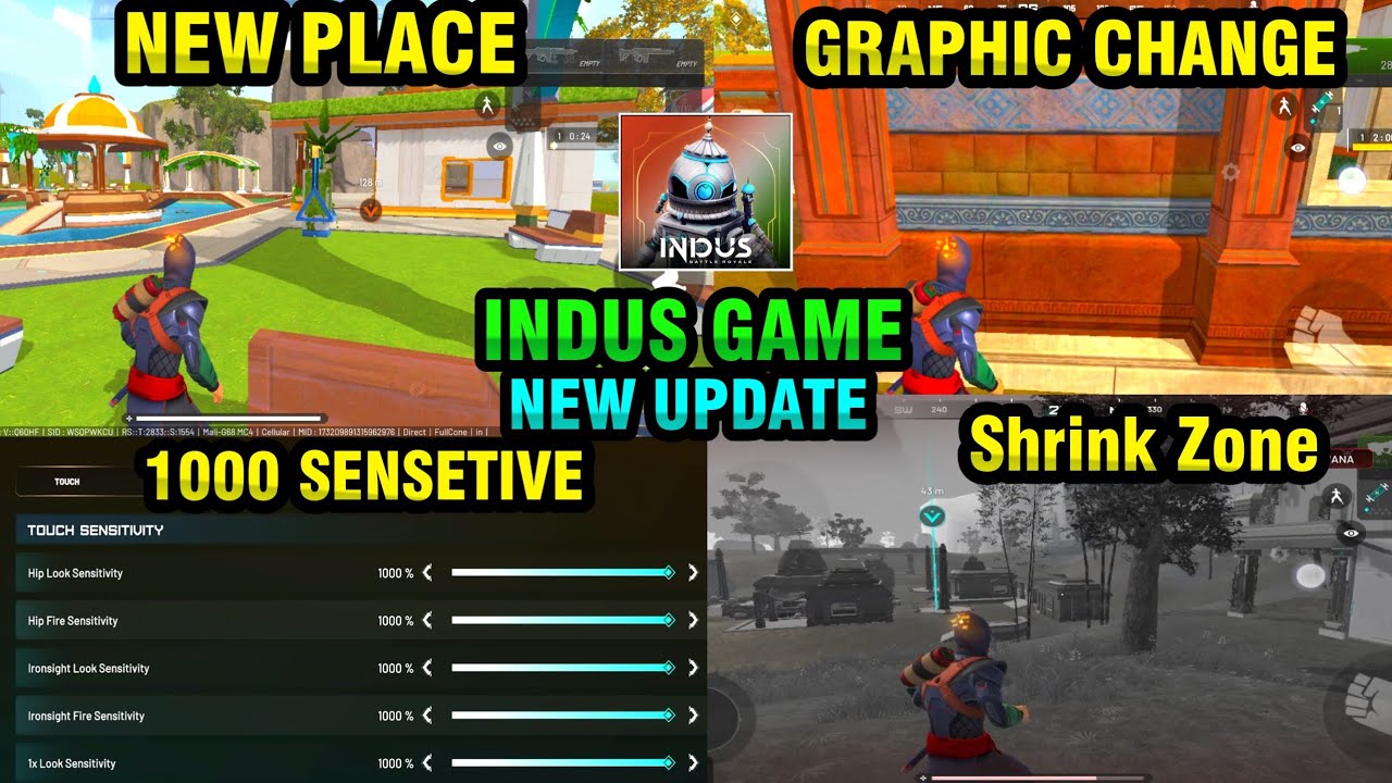 Indus Game New Update | New Graphics | New Map | Indus Battle Royale # ...