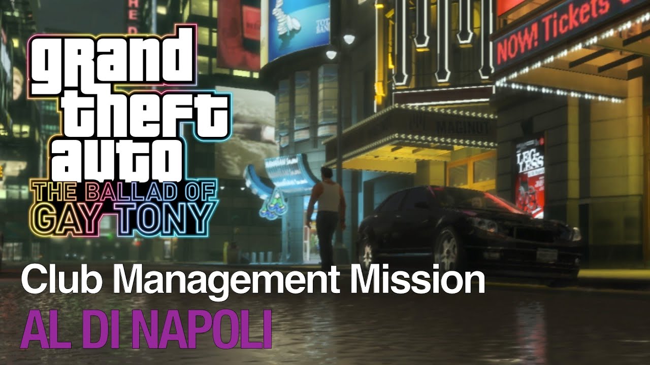 GTA EFLC: The Ballad of Gay Tony | Club Management Mission | Al Di ...