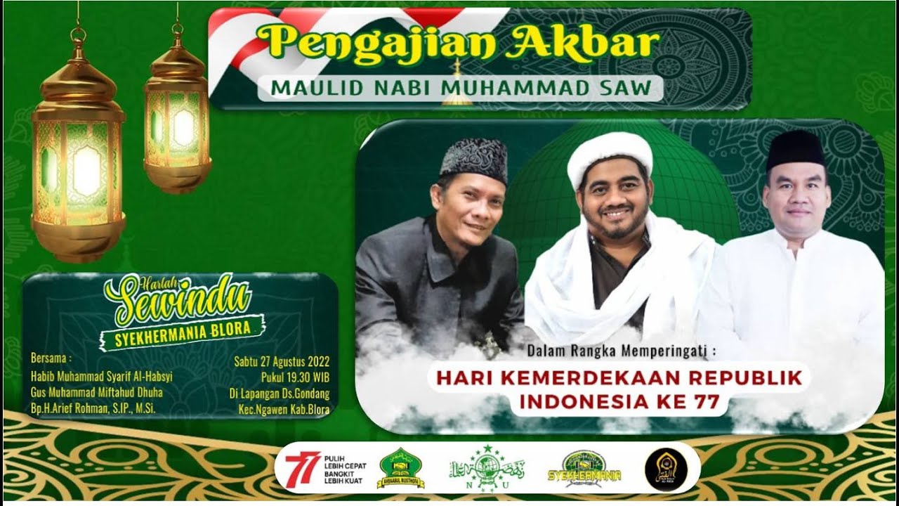 #live PENGAJIAN AKBAR BERSAMA HABIB MUHAMMAD SYARIF AL -HABSYI (SOLO ...