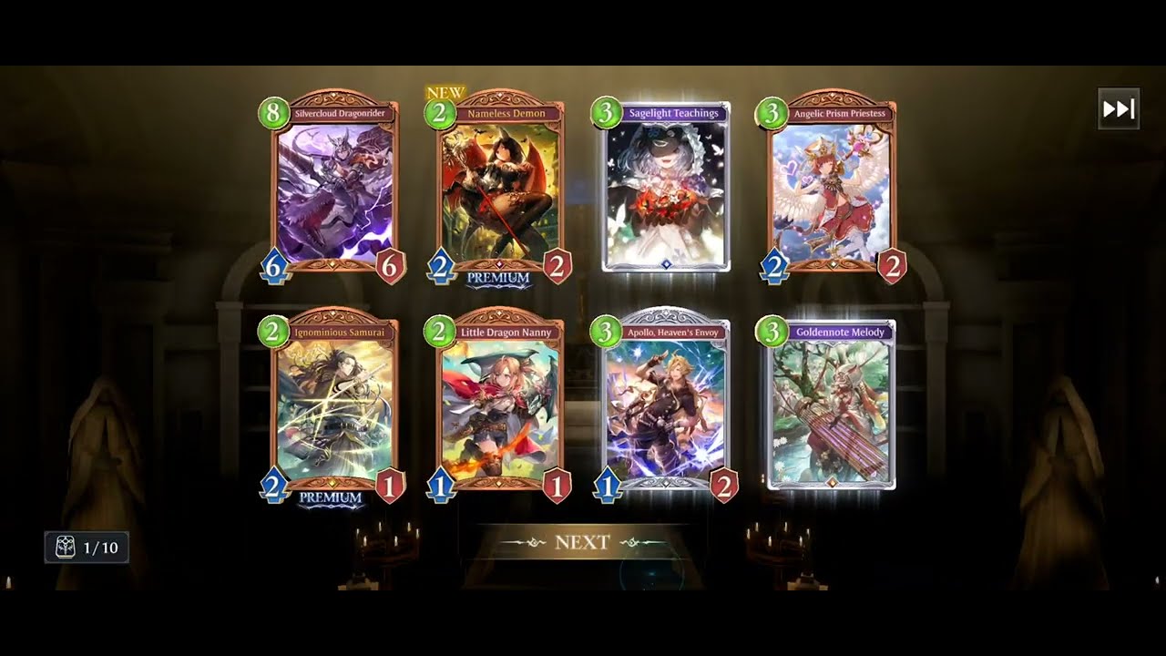 Shadowverse WB Random 10 pack (1) - YouTube
