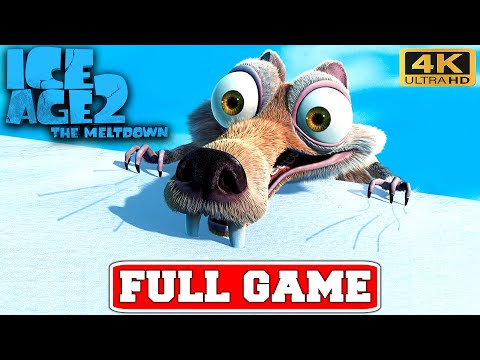 ICE AGE 2 THE MELTDOWN Gameplay Walkthrough FULL GAME No Commentary (PC 4K Longplay)