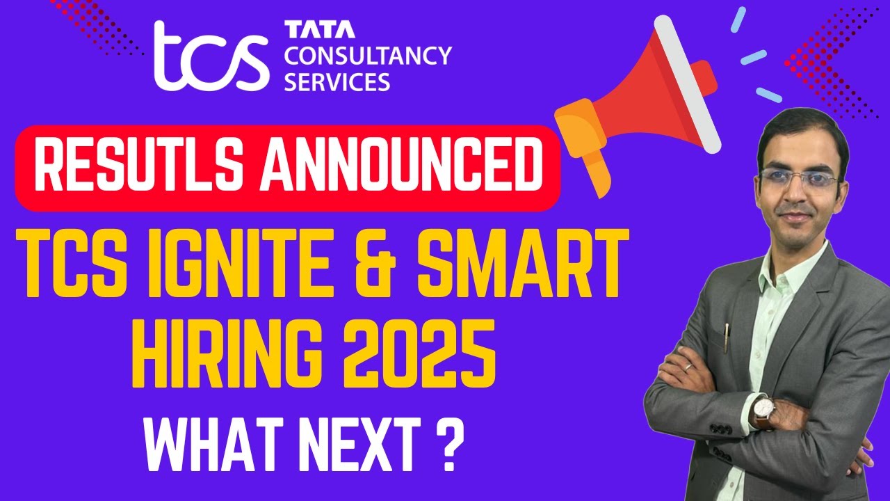 Results Announced! TCS Ignite & Smart Hiring | Latest Update - YouTube