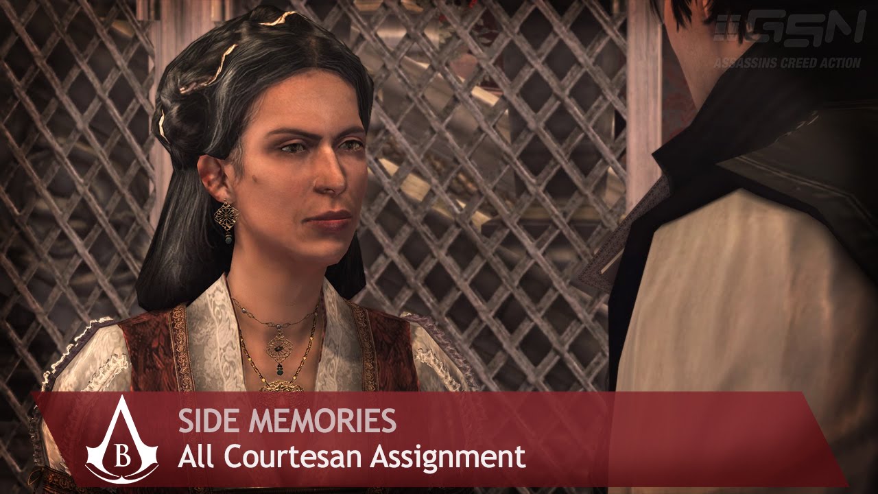 Assassin's Creed: Brotherhood - Side Memories - All Courtesans ... Assassin's Creed: Brotherhood - Side Memories - All Courtesans ...