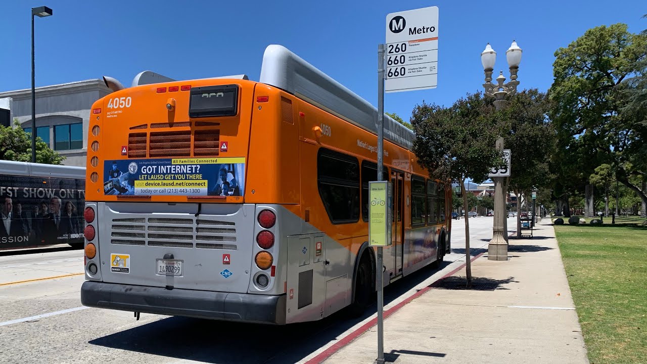 LACMTA 2016 New Flyer XN40 #4050 - YouTube