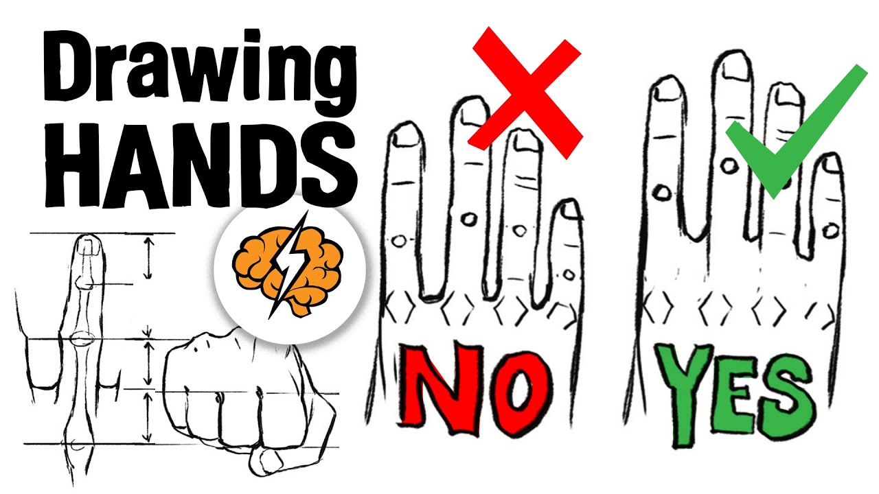 Drawing Hands: Cognitive Drawing Tutorial - YouTube