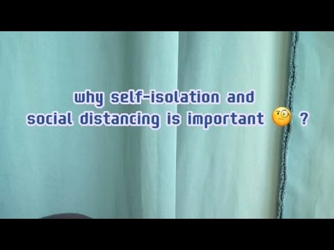 Why self-Isolation & Social diastancing is important. - YouTube