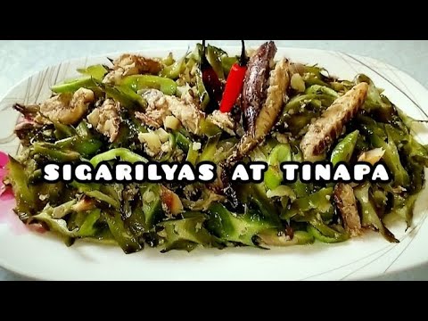 Ginataang Sigarilyas at Tinapa | Winged Beans and Smoked Fish Recipe ...