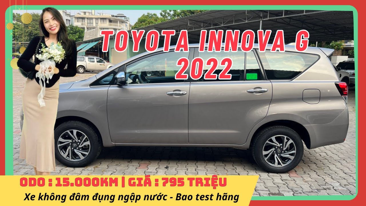 Toyota Innova G 2022 tự động, màu đồng giá rẻ | Kim Ngân Xe Lướt : 0909 ...