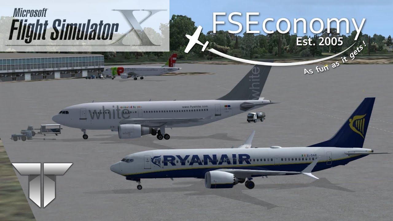 FSX-FSEconomy | Voo Boeing 737 IFR testando o novo tráfego realista ...