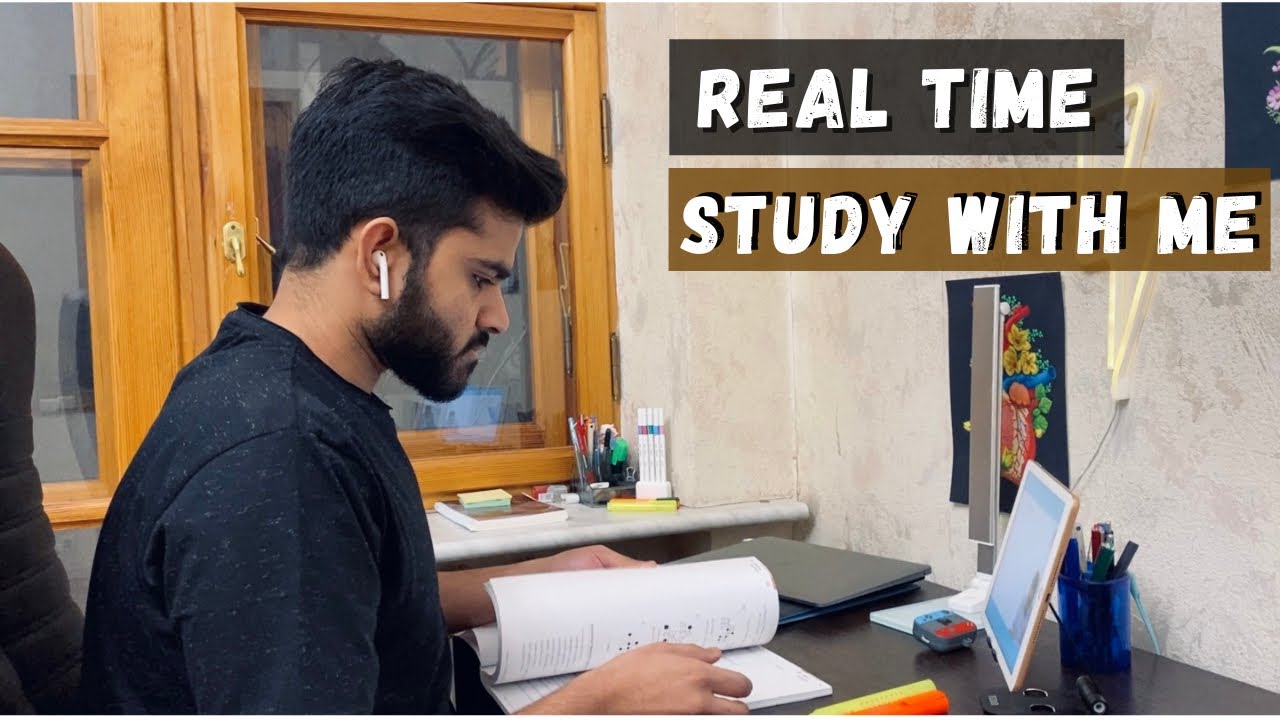 2 HOUR Real Time Study With Me With Music | 25/5 Pomodoro | Study ...