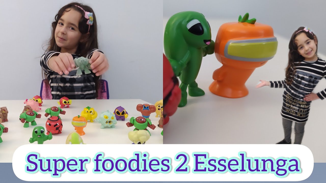 Super Foodies 2 Esselunga. apriamo con Sofia - YouTube
