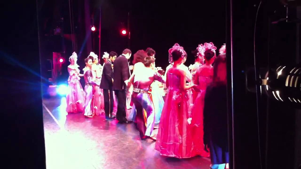Michelle Dancing 8 - back stage - YouTube