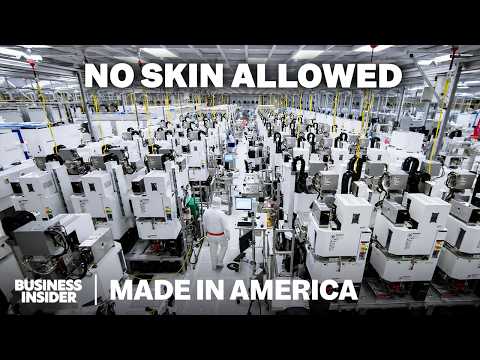 Inside The Chip Factory 1,000 Times Cleaner Than An Operating Room | Made In America