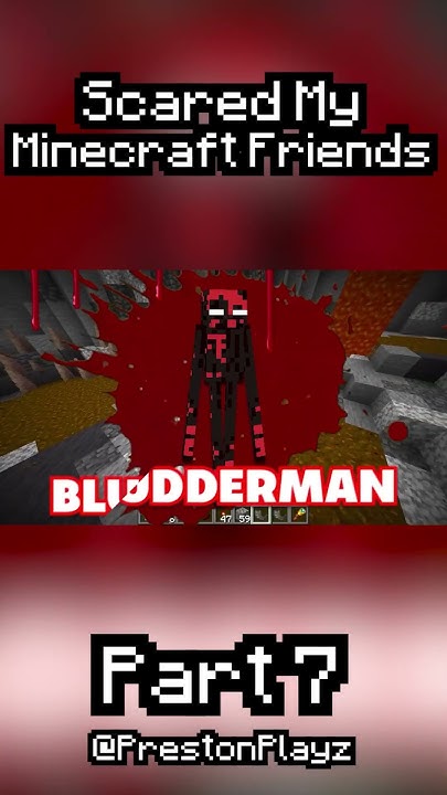 I Scared My Friends with FAKE Minecraft Rituals #prestonplayz #Minecraft #videogames #streamer ...