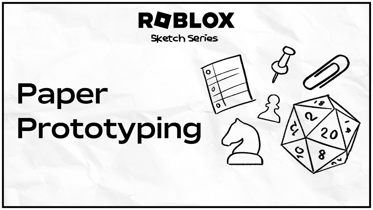 What's paper prototyping for Roblox? - YouTube