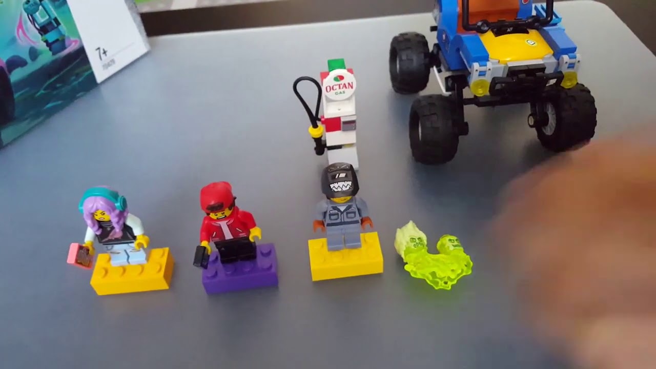 set lego hidden side dune buggy jack - YouTube