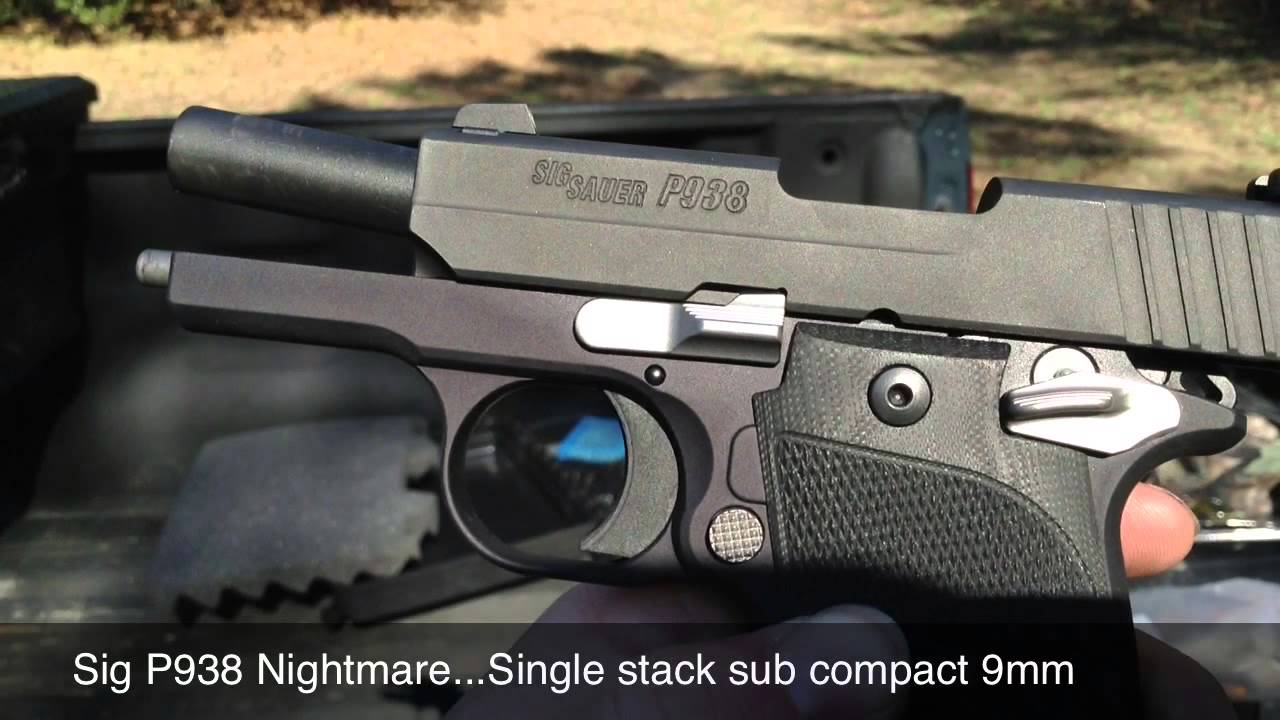 Sig P938 nightmare - YouTube