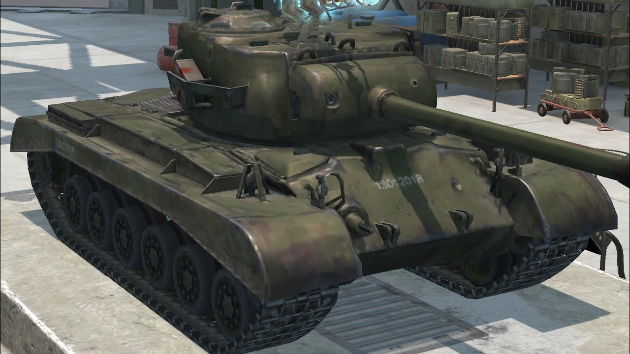 T26E3 Eagle 7 - 1st Class Mastery, 2.7 K Damage, Faust - WoT Blitz Tier ...
