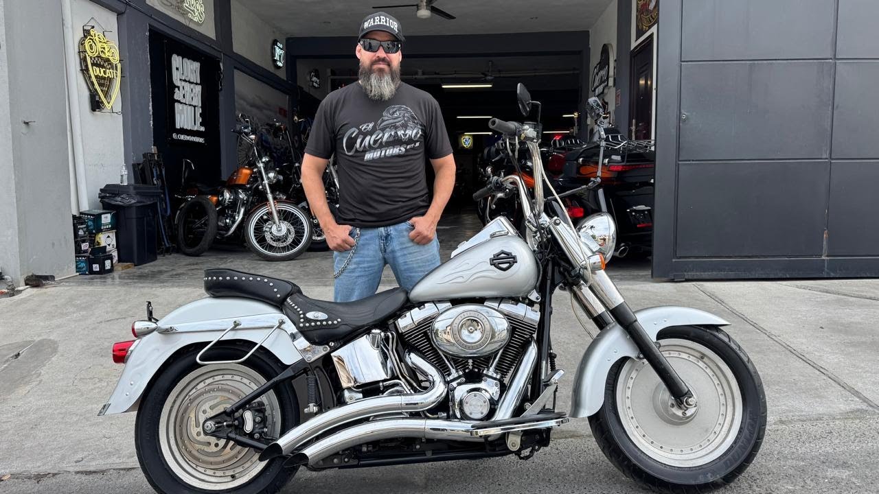 HARLEY DAVIDSON SOFTAIL FAT BOY 2005 - YouTube