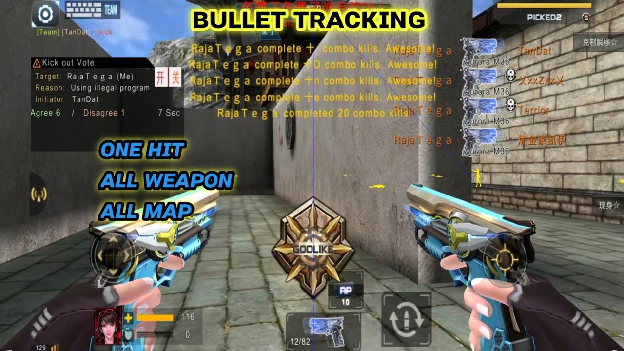 One Hit ( Bullet Tracking ) - YouTube