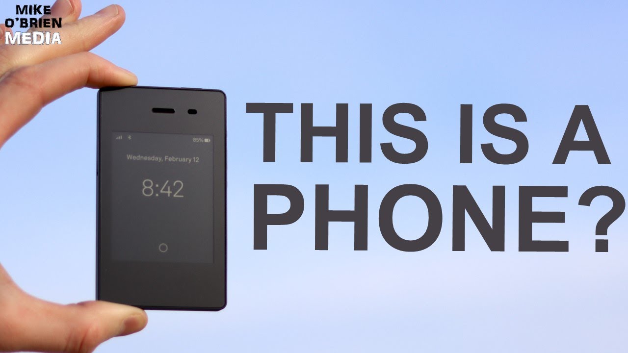 LIGHT PHONE 2 - A Minimal Phone for Digital Detox - YouTube