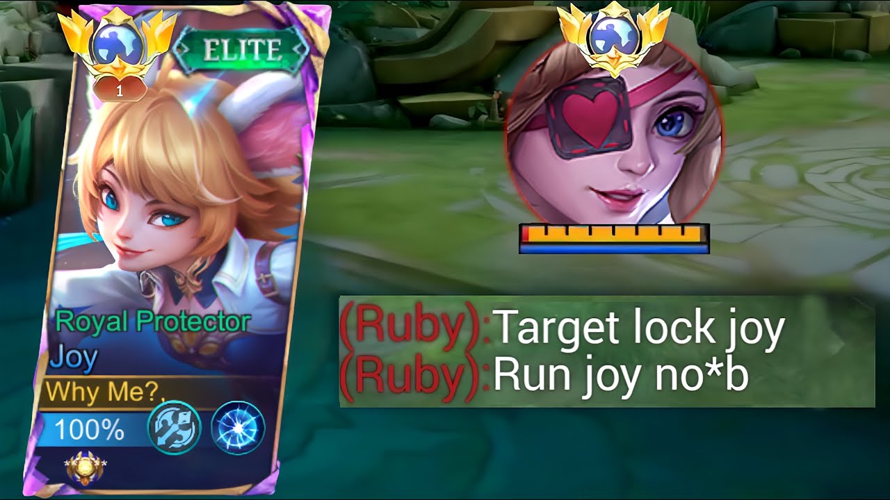 HOW TO DEAL WITH RUBY IN EXP LANE!! | JOY VS FULL HERO CROWD CONTROL ...