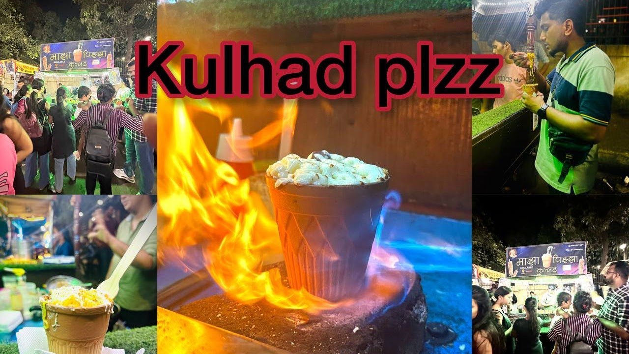 Dombivali Viral 21 year Clg Boyes Selling Majha Kulhad pizza Street ...