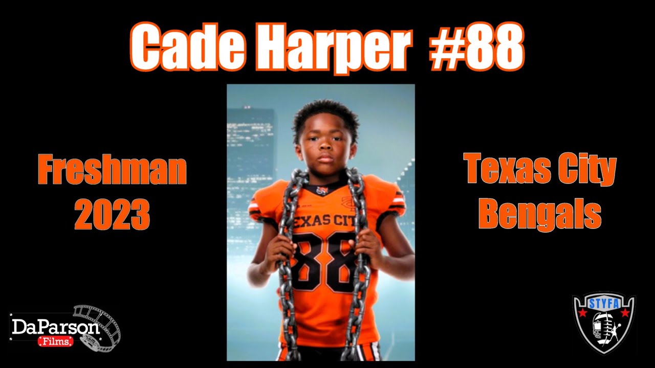 Cade Harper - 88 Freshman Texas City Bengals - 2023 STYFA Season ...
