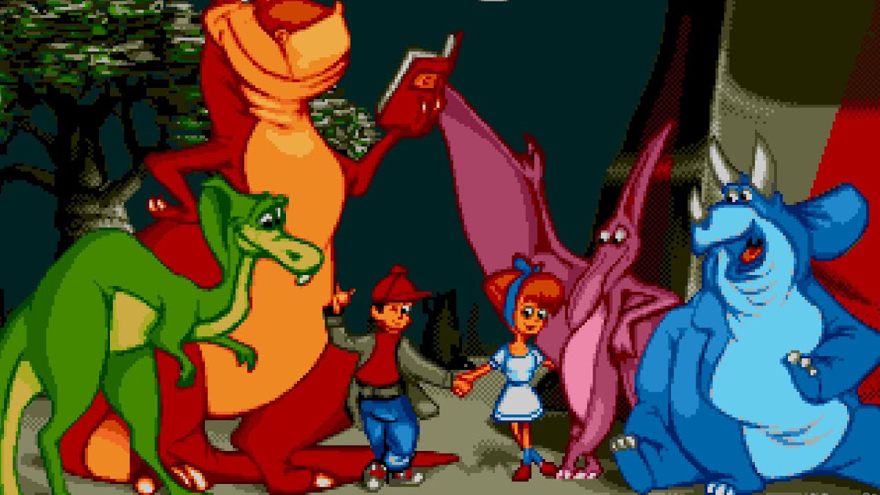 A Dinosaur's Tale (Genesis) Playthrough longplay video game - YouTube