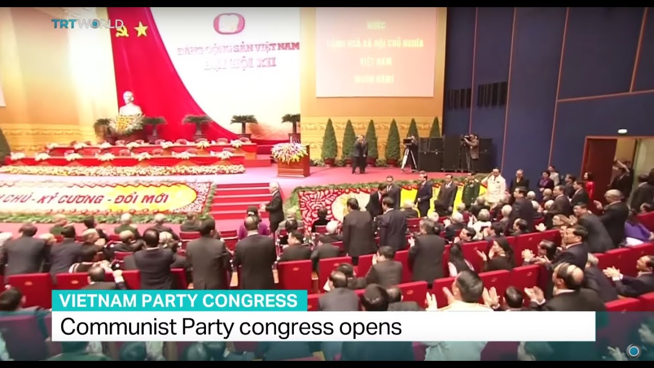 12th National Congress of Vietnam’s ruling Communist Party opens - YouTube